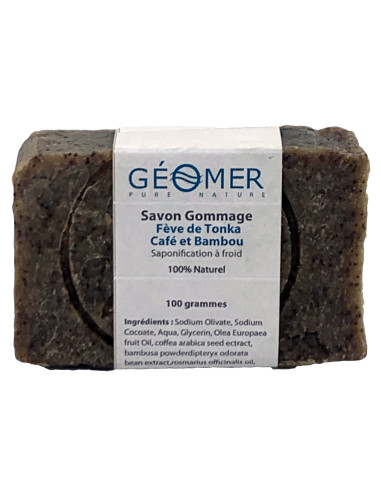 Tonkaboon exfoliërende zeep "scrub"